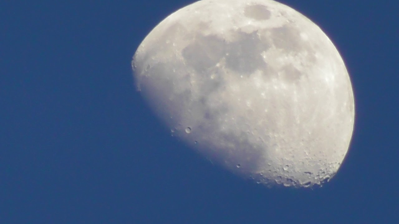 moon zoom test in the evening time - YouTube