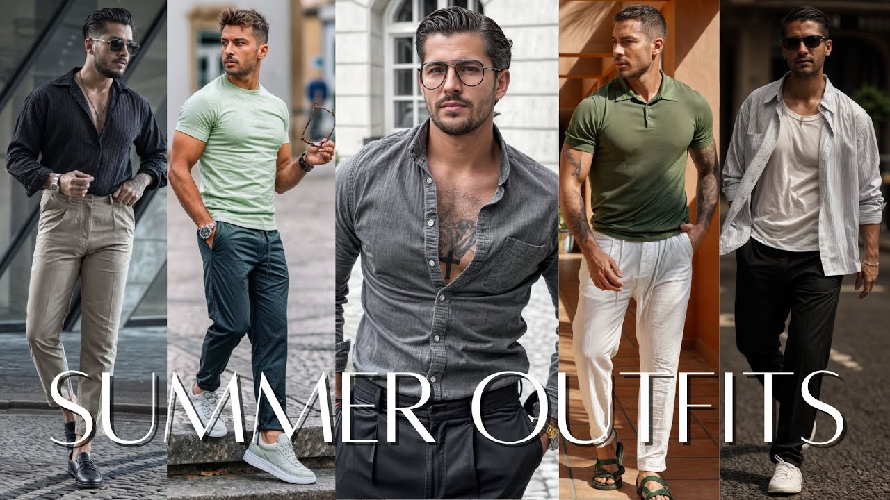 Best Summer Fashion For Men | Summer Outfit Ideas For Men | Casual ...