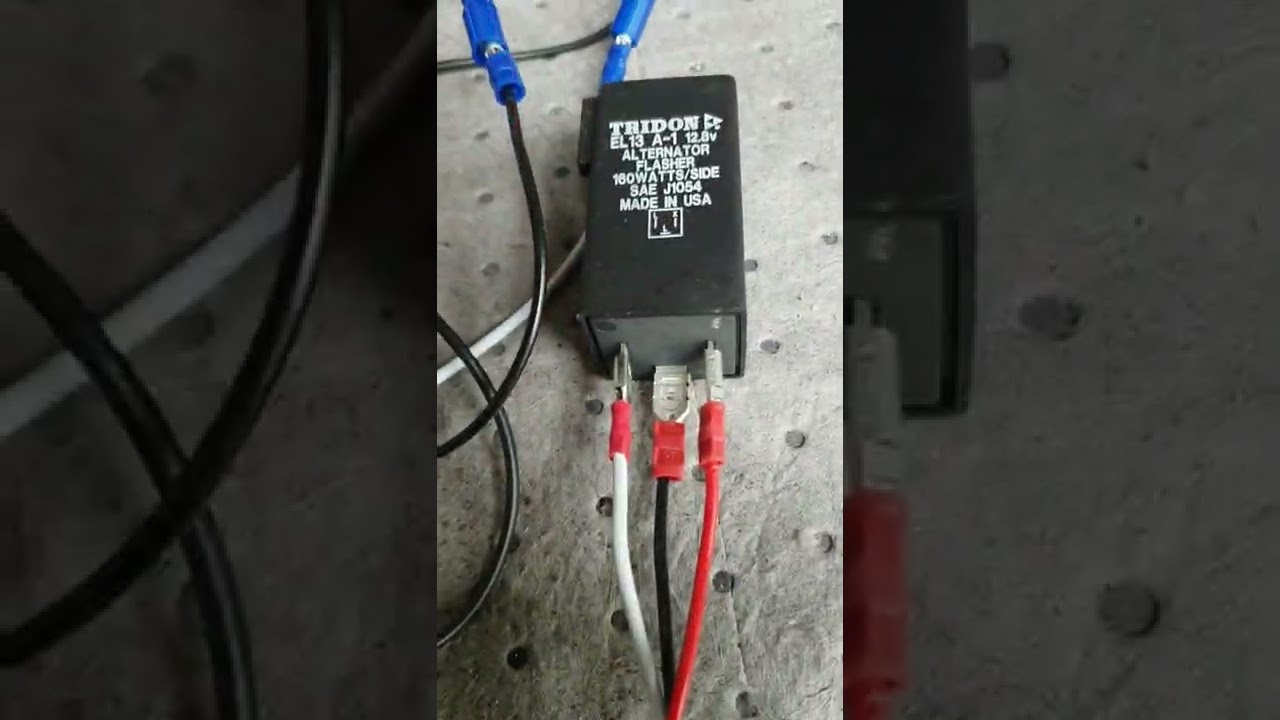 TRIDON EL13 Alternating Flasher Relay - YouTube