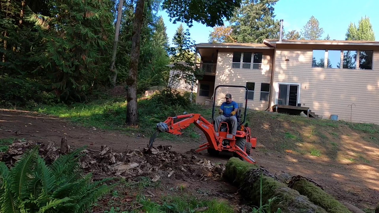 Kubota BX23 Root Ripper I made - YouTube