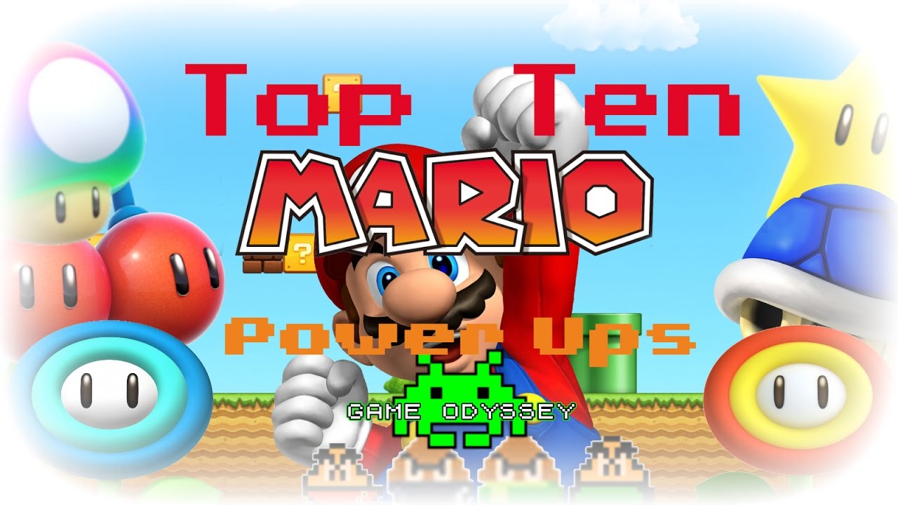 Top Ten Mario Power Ups - YouTube