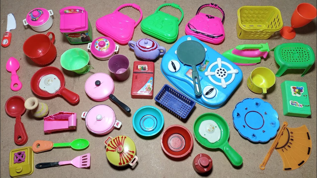 4 Minutes Satisfying With Unboxing Hello Kitty Kitchen Set | Miniature ...