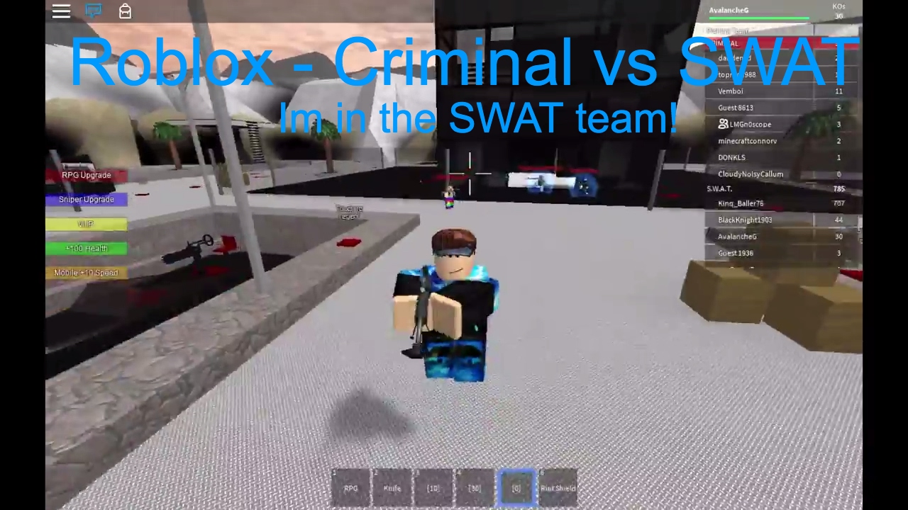 Roblox // Im in the SWAT team! // AvalancheG - YouTube