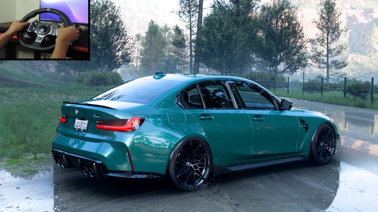 BMW M3 Competition | Forza Horizon 5 | Game Play Logitech G920 - YouTube