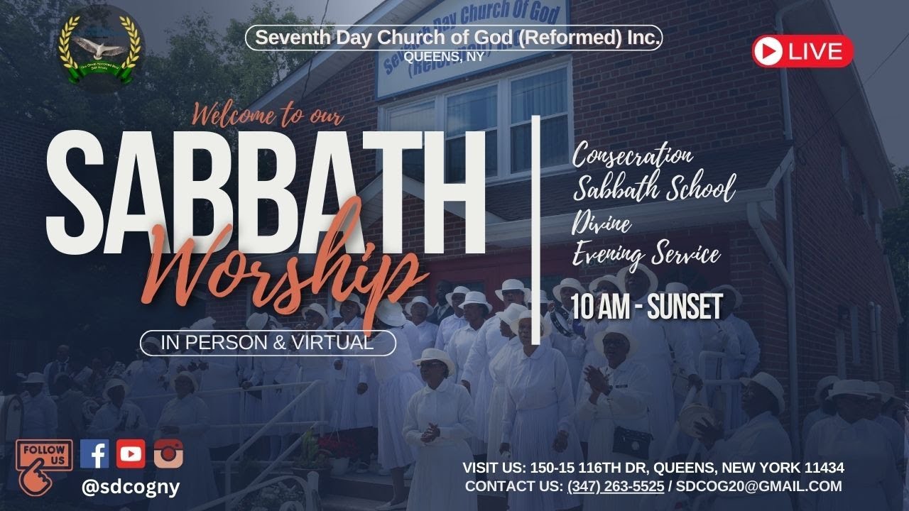 Commemoration Sabbath Service 02\08\2025 - YouTube
