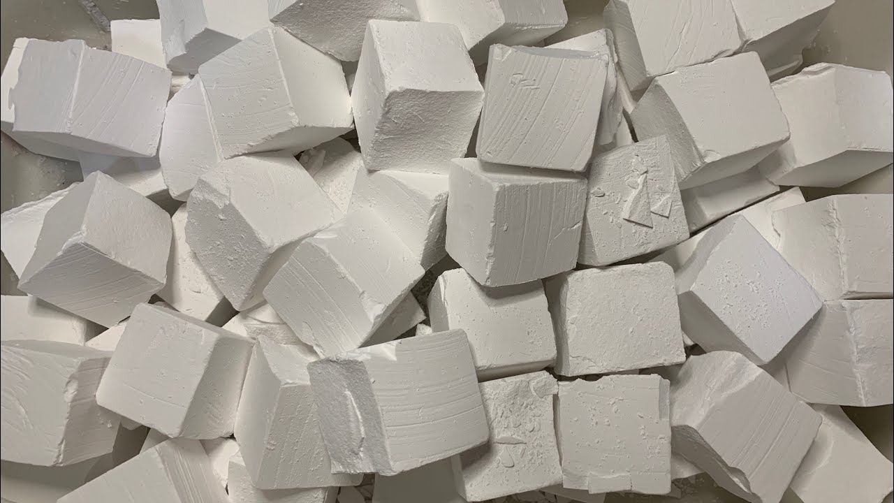 Plain Jane Gym Chalk Cubes🤍asmr - YouTube