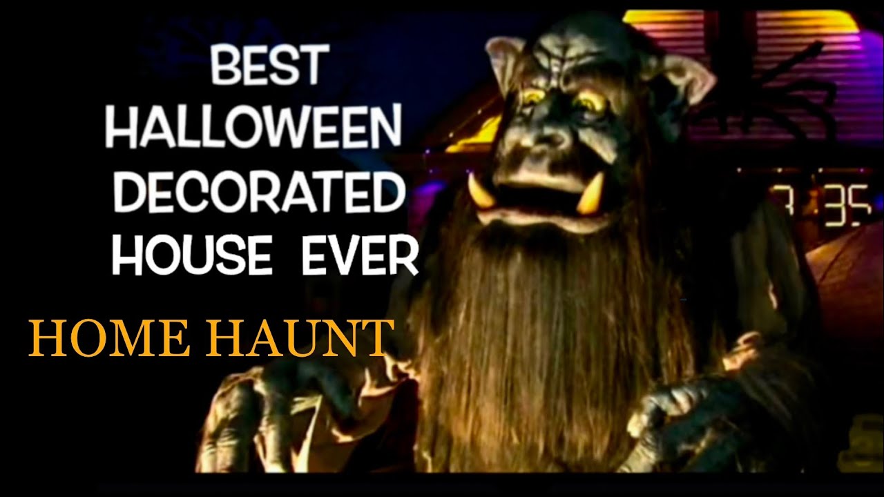 Brick Thunder Home Haunt @BrickThunder | BEST Halloween Decorated House ...