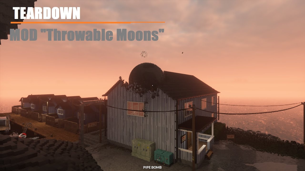 TEARDOWN MOD ON THROWABLE MOONS!!! - YouTube