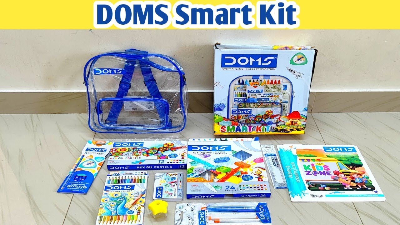 💥DOMS Smart Kit Bag in Just ₹ 500 || Doms UNBOXING Video || Doms ...