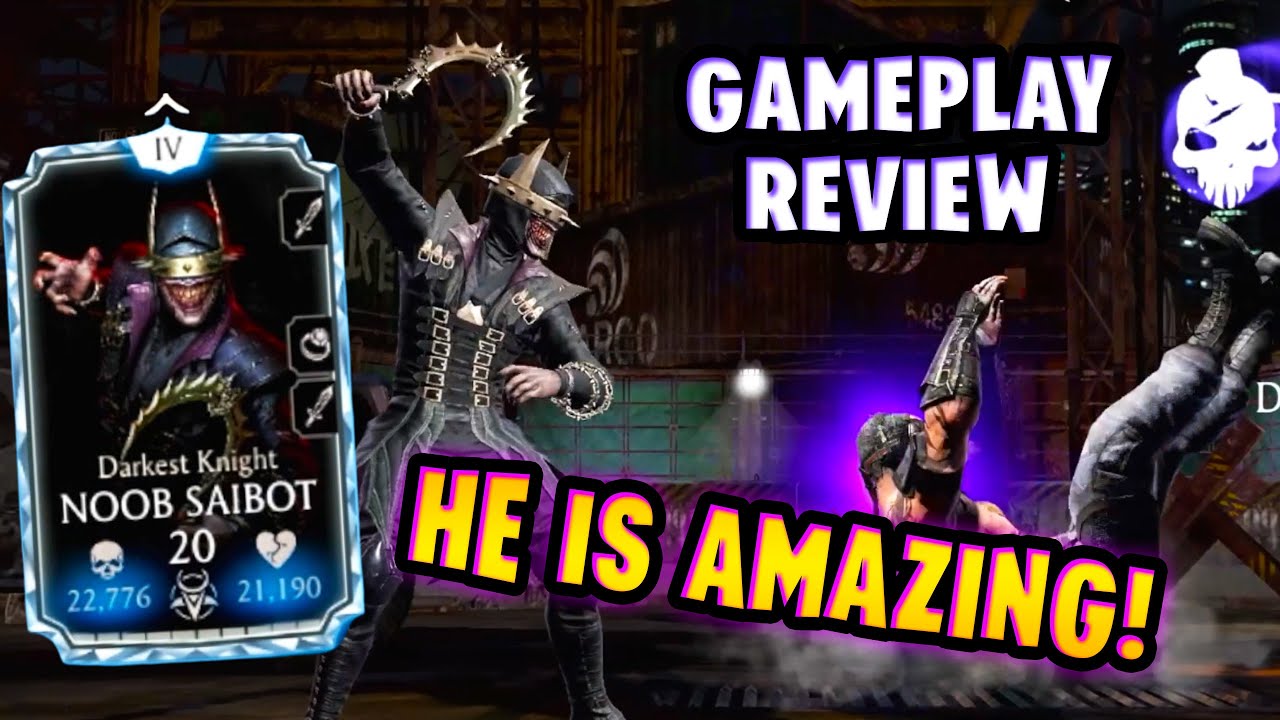 MK Mobile. Darkest Night Noob Saibot Gameplay + Review. I'm ACTUALLY ...