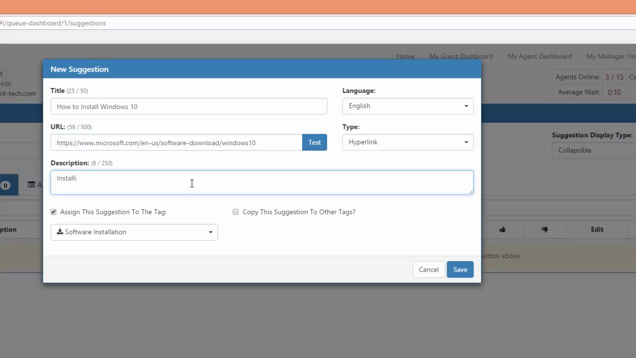 Chime Service Desk - Routing Tags and Suggestions - YouTube
