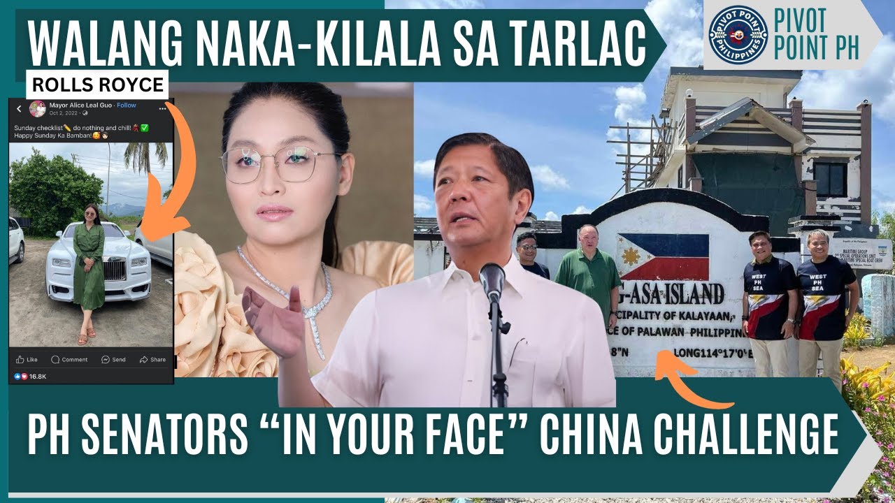 PH Senators BLAST CHINA inside PAG-ASA ISLAND - YouTube