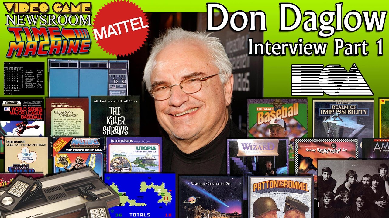 Don Daglow Part 1 - Intellivision, Electronic Arts - YouTube