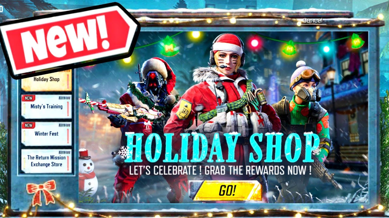 *NEW* codm holiday shop event 2023 | how to get epic skin's in codm ...