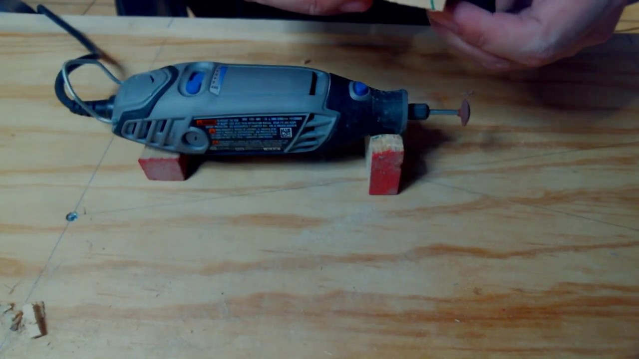 Making a Dremel holder jig Narrated - YouTube