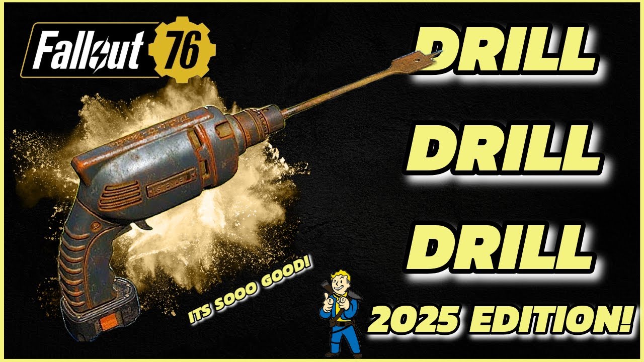 Fallout 76 - The Drill 2025 Is Amazing!! - YouTube