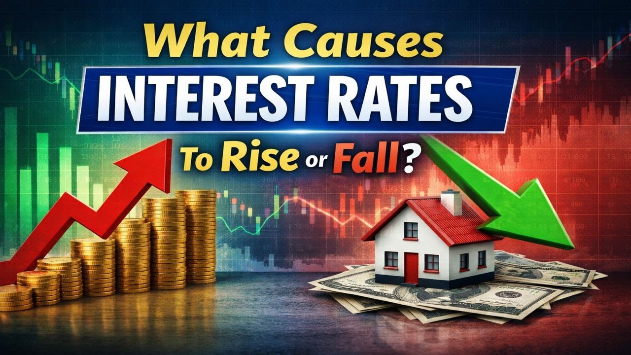 Why Interest Rates Change: What Causes Them to Rise or Fall - YouTube