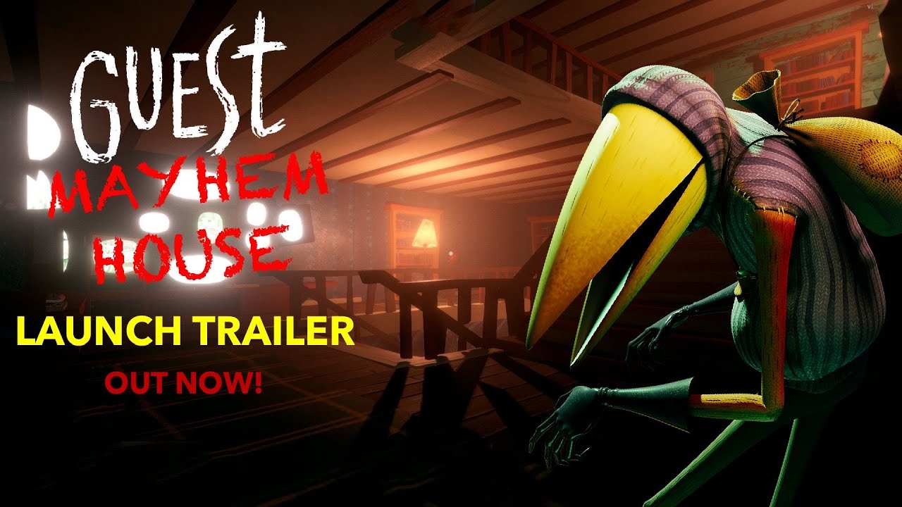 Guest Mayhem House Launch Trailer - Secret Neighbor Custom Map - YouTube