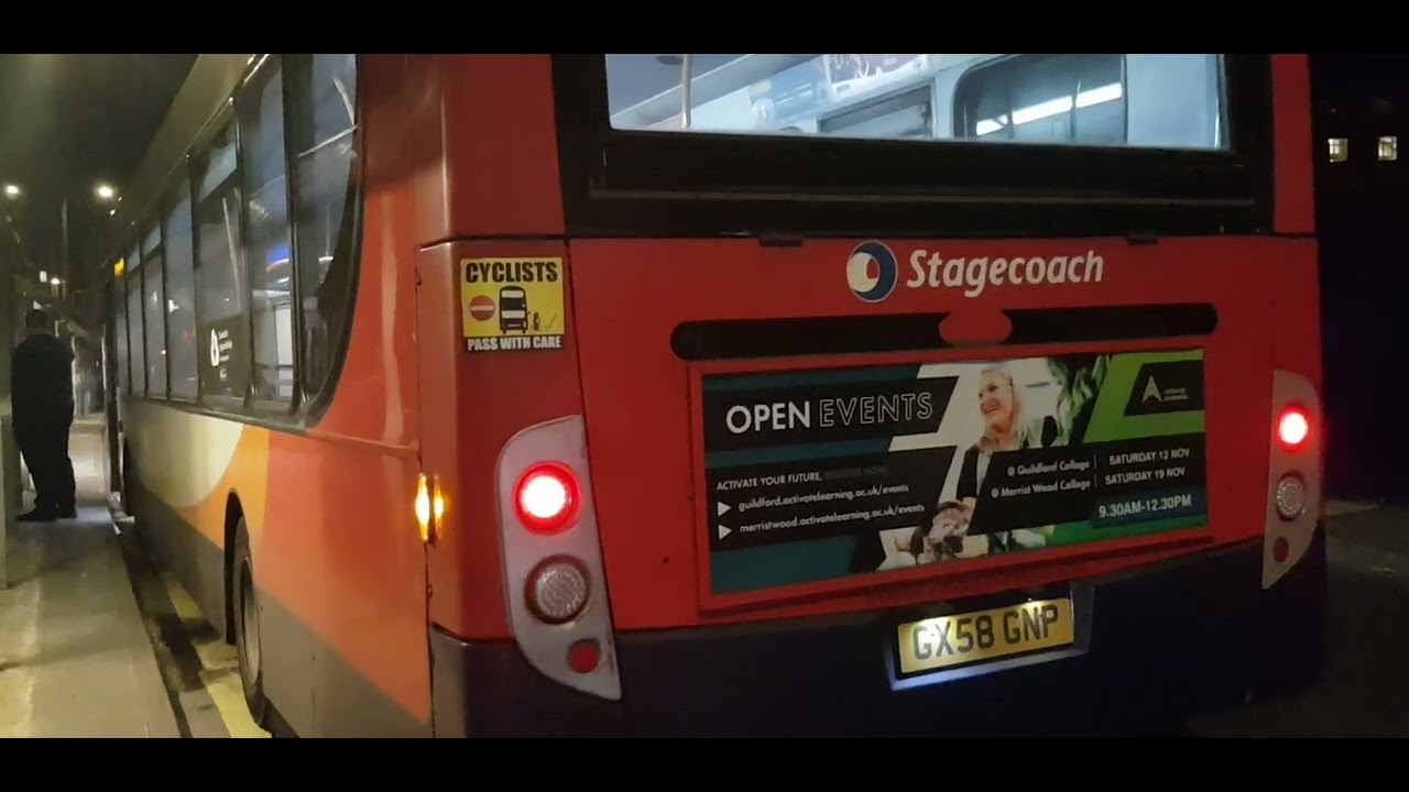 Here is the stagecoach bus 27566 on the number 6 in Guildford Thursday ...