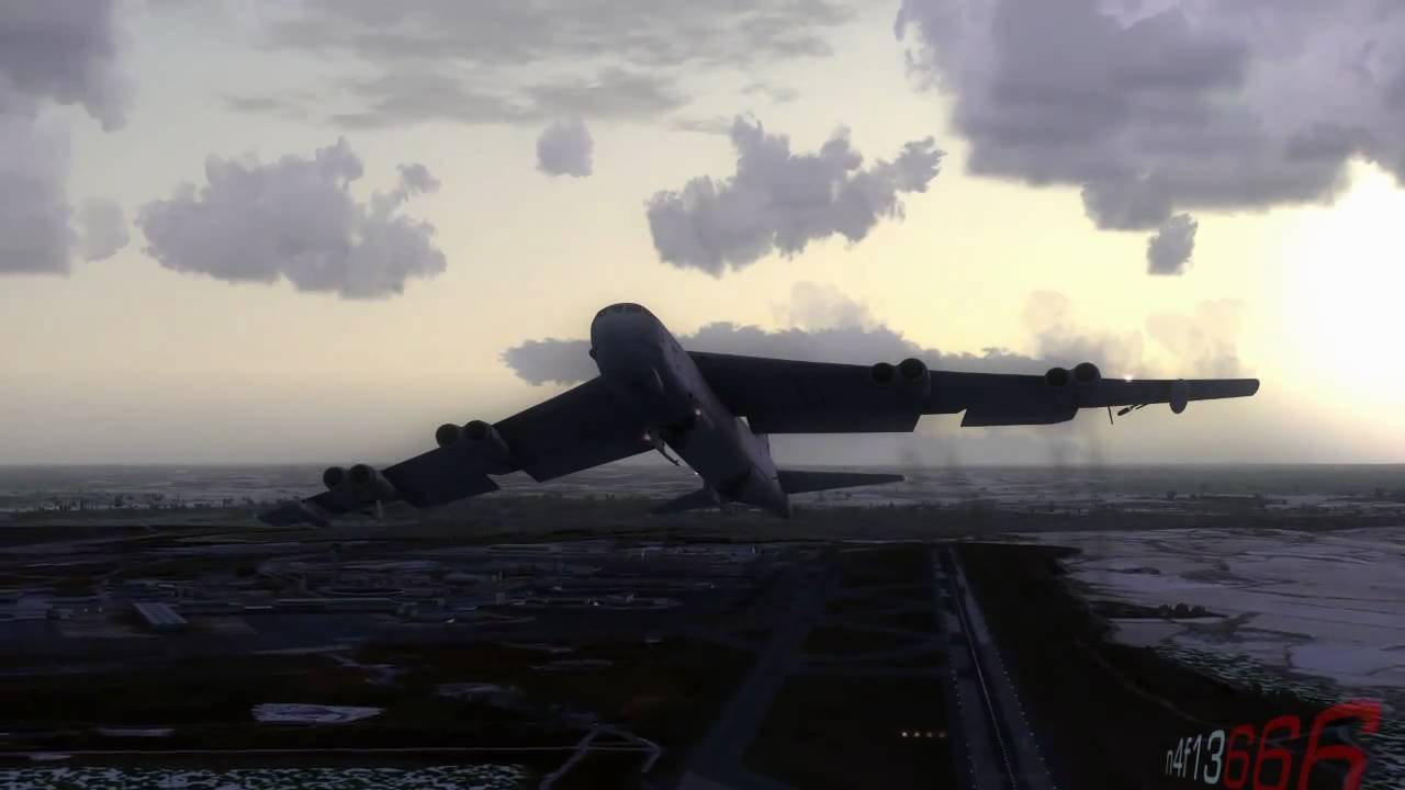 FSX HD Captain Sim Boeing B-52 Stratofortress - YouTube
