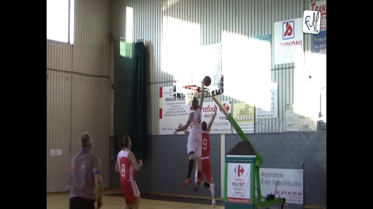 Fullbasket 2016-2017 : P2 US Lambusart VS Spirou Basket Jeunes - YouTube
