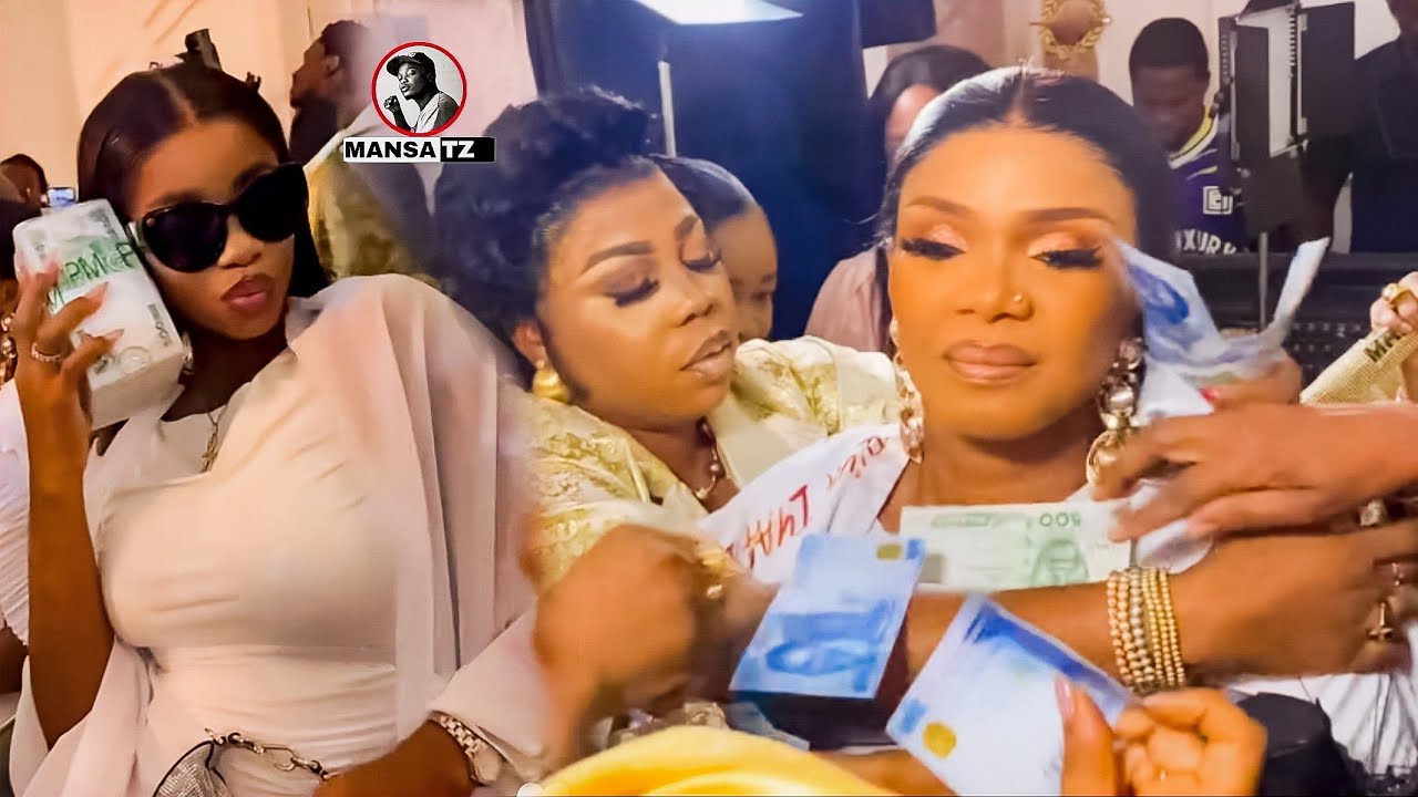 Watch Queen mother Iyabo Ojo splashed with Dollars at Mothers Night ...