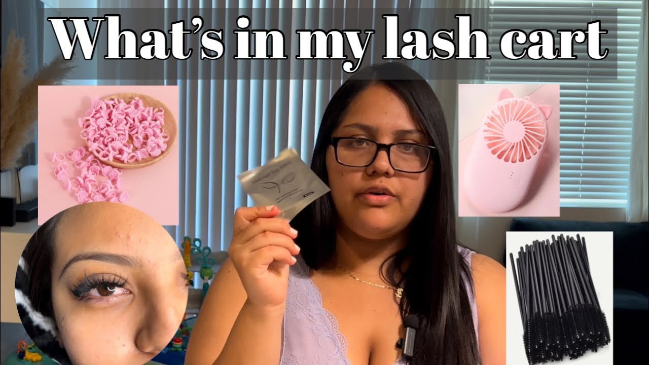 What I use to do lashes & how I got better - YouTube