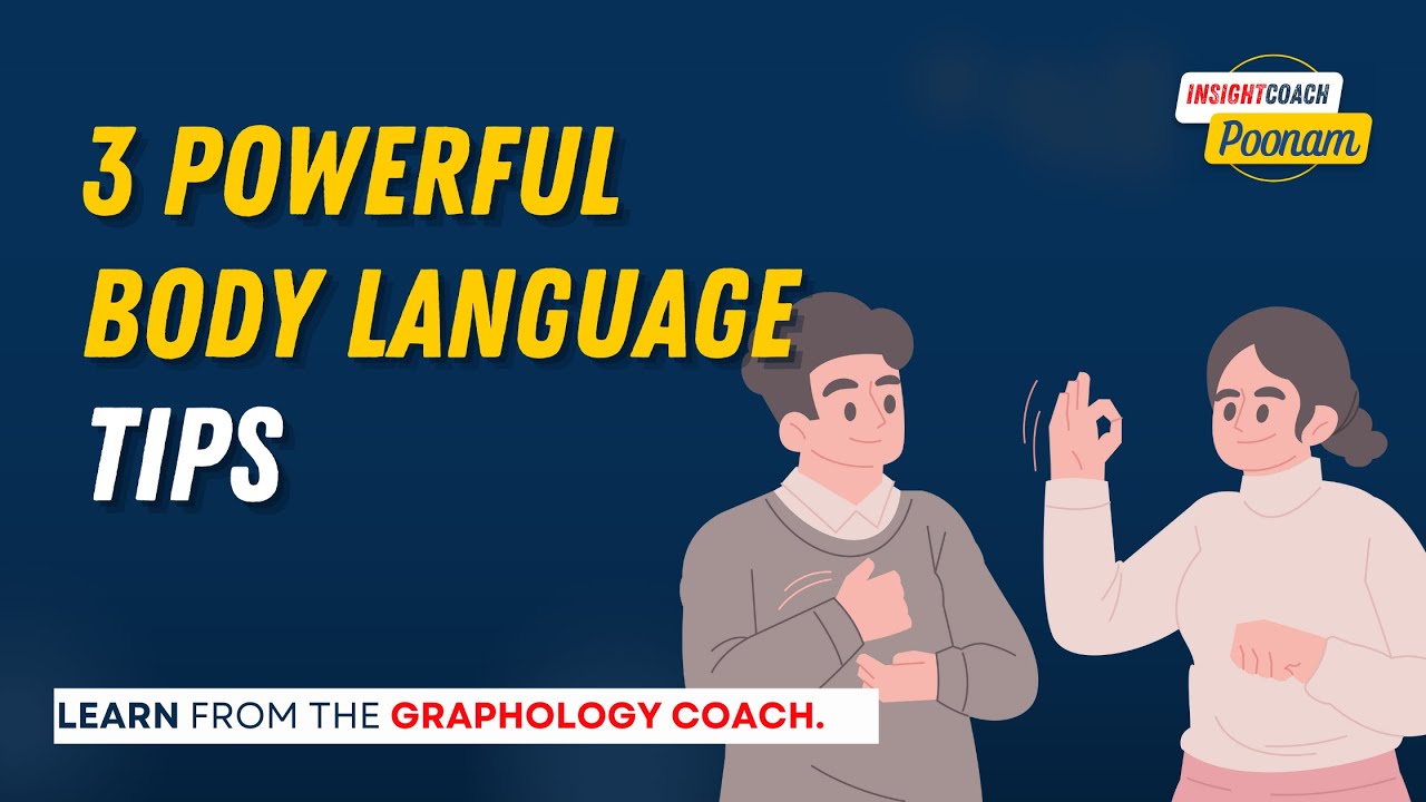3 powerful body languge tips | body language | confident body language ...
