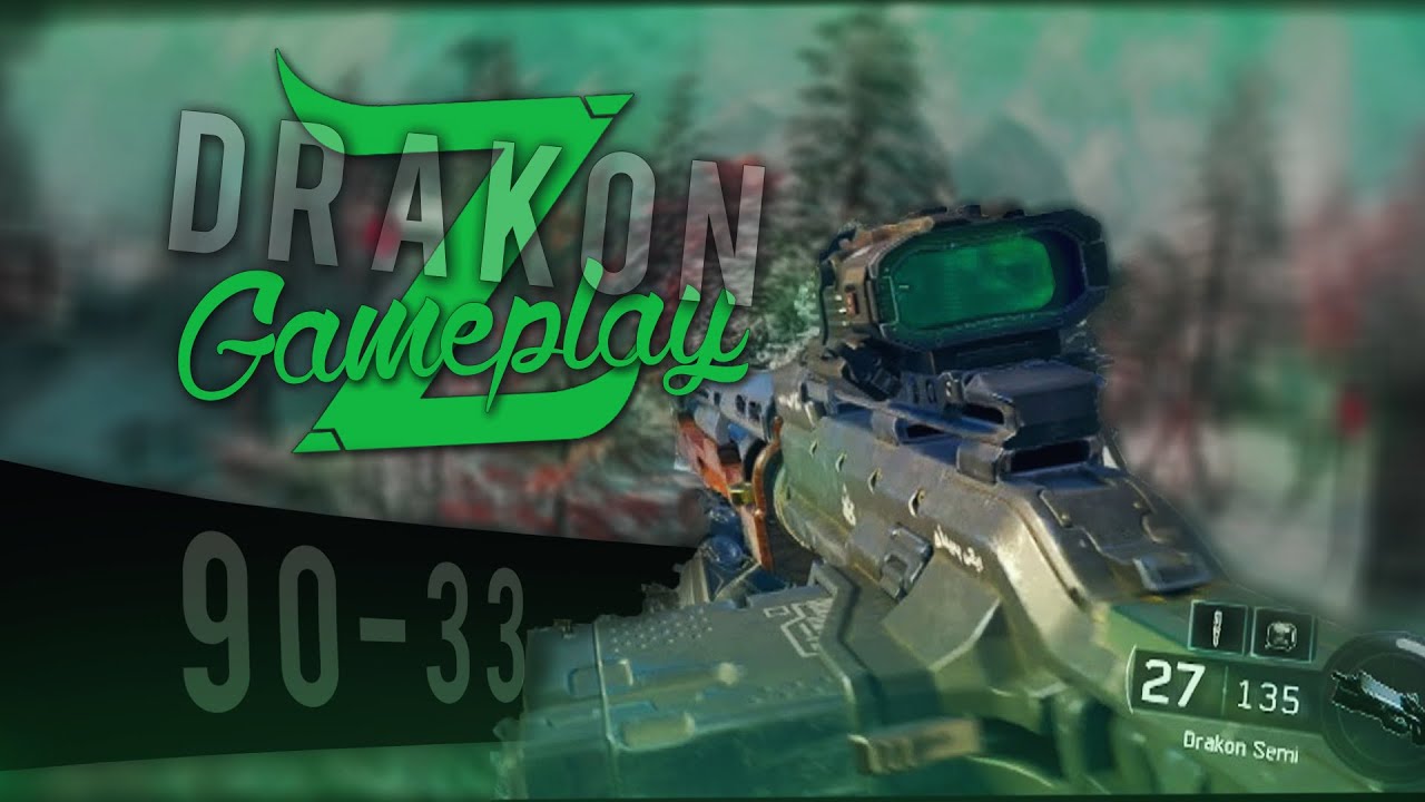 Black Ops III Drakon Sniper Gameplay 90-33 (Redif Live) - YouTube