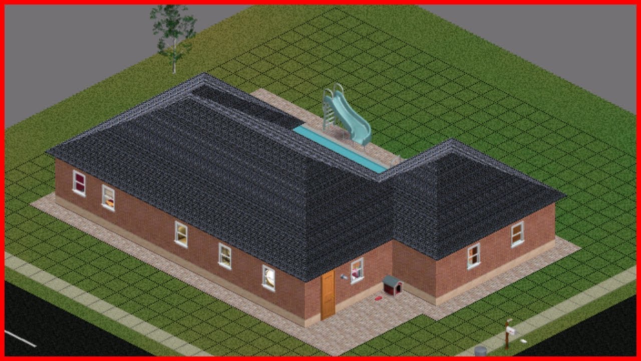 CASA MODERNA!/THE SIMS 1/SPEED BUILD/CONSTRUÇÃO - YouTube
