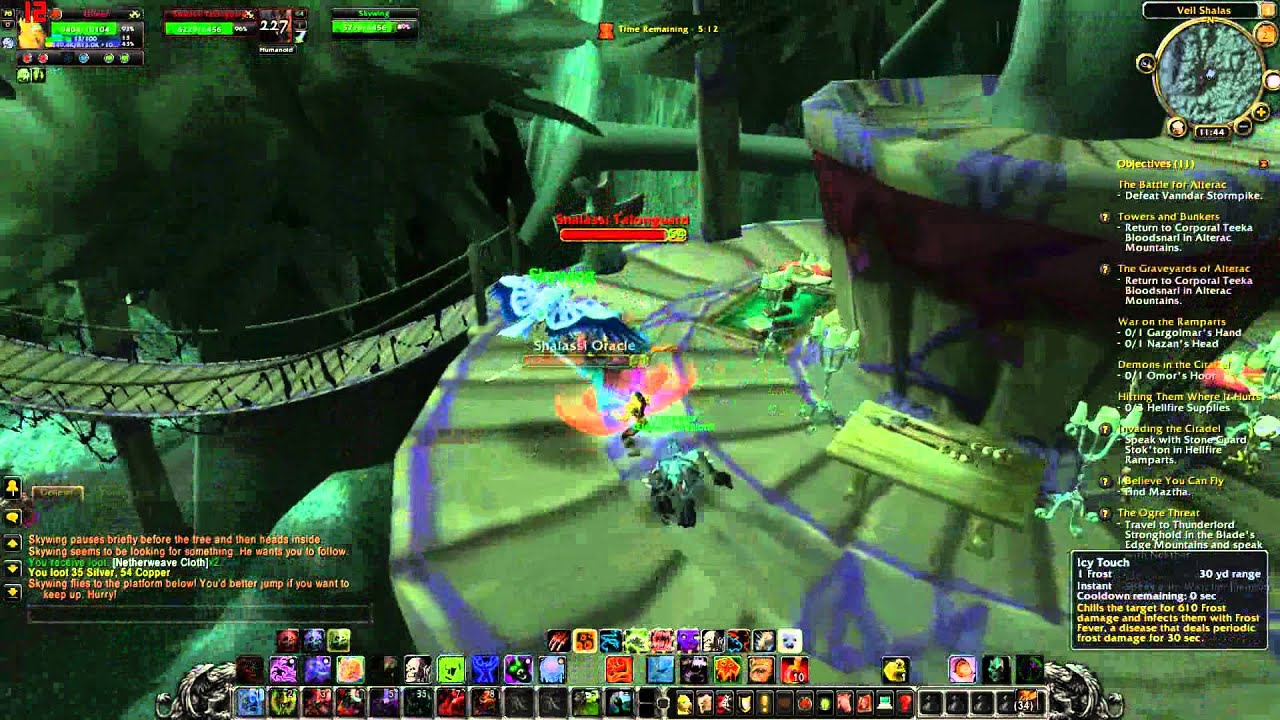 WoW Outland - Skywing - YouTube