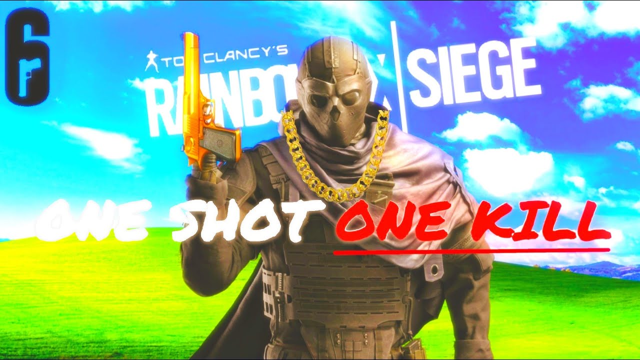 ONE SHOT ONE KILL | R6 GOLDEN GUN - YouTube