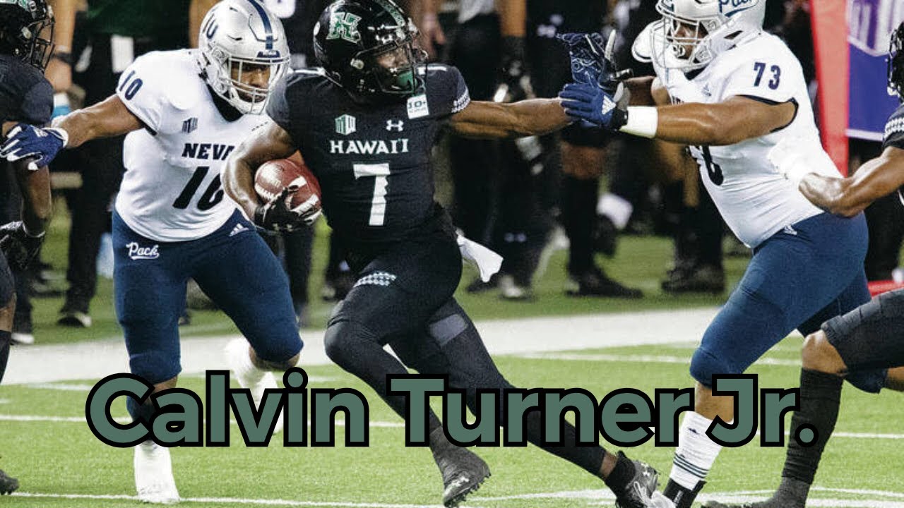 MOST VERSATILE RB YOU HAVE NEVER HEARD OF! Calvin Turner Jr. Hawaii🌈🗡 ...