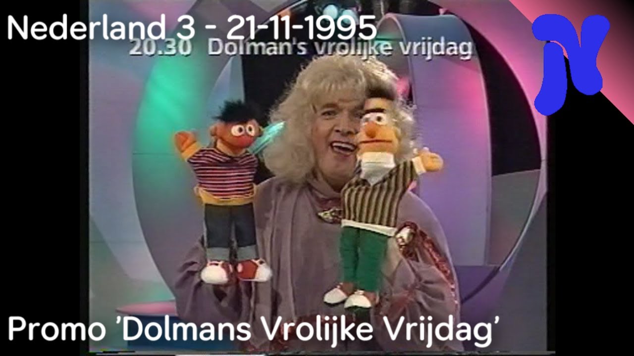 Nederland 3 promo 'Dolmans Vrolijke Vrijdag' (21-11-1995) - YouTube