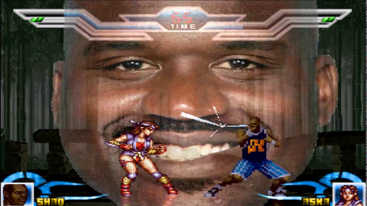 Mugen: Shaq vs Aska - YouTube