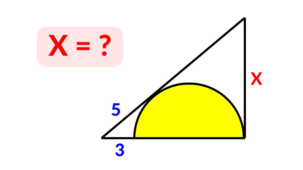 A Nice Geometry Problem | 2 Methods - YouTube