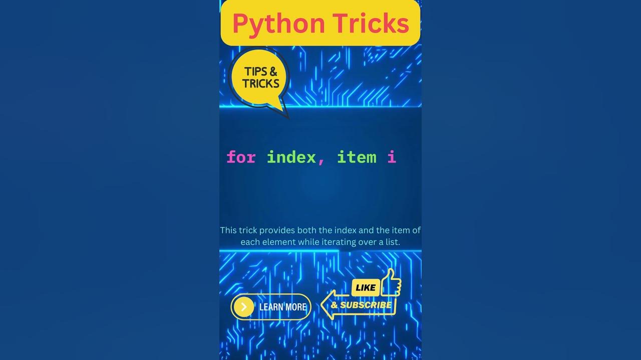 Enumerate Function Python Tips Shorts Python Pythonprogramming Datascience Data Youtube