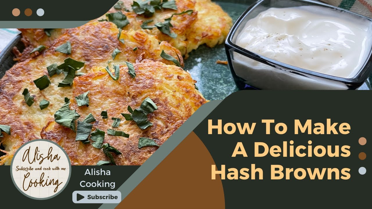 How To Make Hash Browns (The Perfect Recipe for busy weeknights!) - YouTube