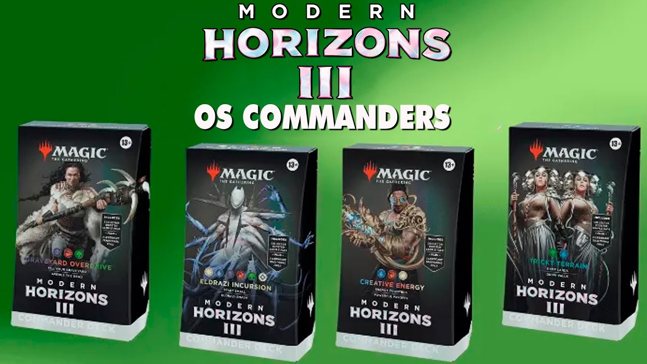 O que eu achei dos Commanders de MH3? - YouTube