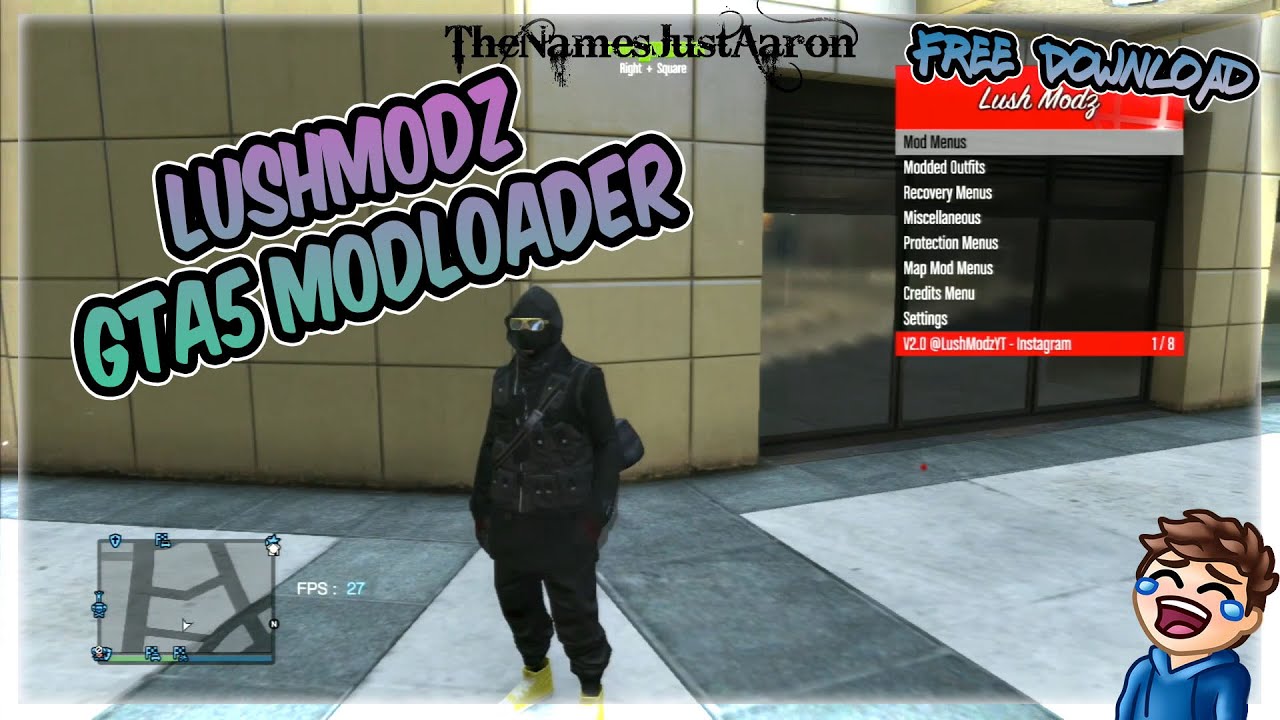 GTA 5 Lush Modz ModLoader V2 (OVER 25 MOD MENU SCRIPTS) PS3/CFW/1.27/1.28/DEX/2020 + FREE ...