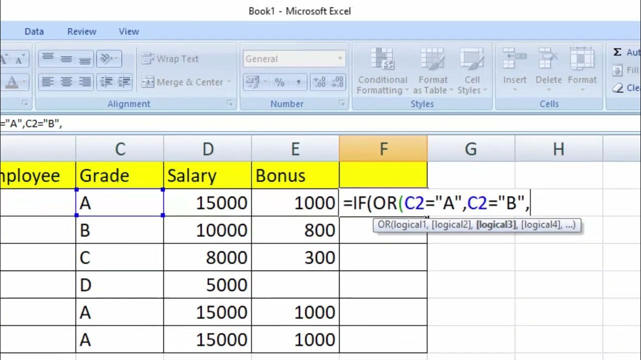 How to Calculate Bonus in Microsoft Excel@COMPUTEREXCELSOLUTION - YouTube