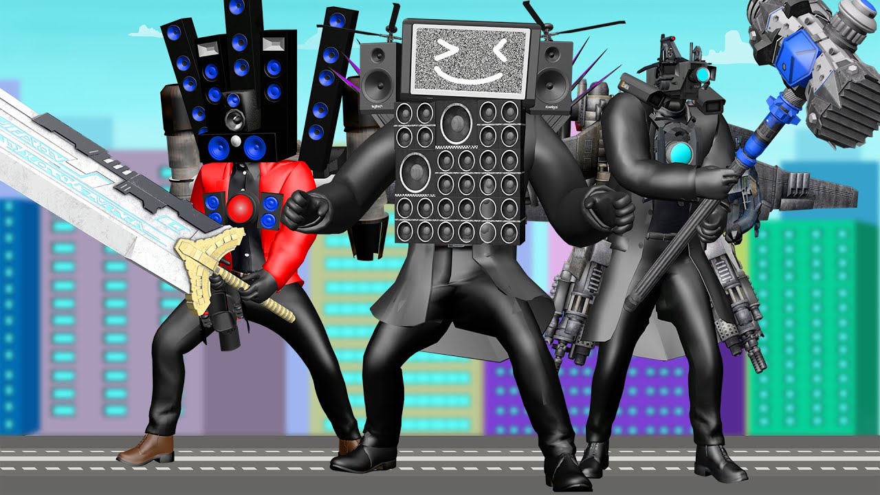 ALL SERIES BOSSES CAMERAMAN SPEAKERMAN TV MAN GOT UPGRADES! Skibidi ...