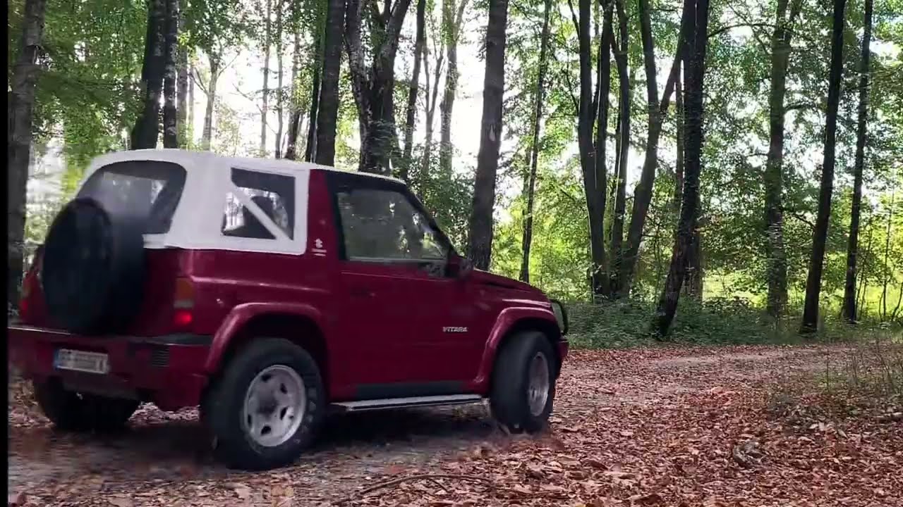 Suzuki Vitara in the forest - YouTube