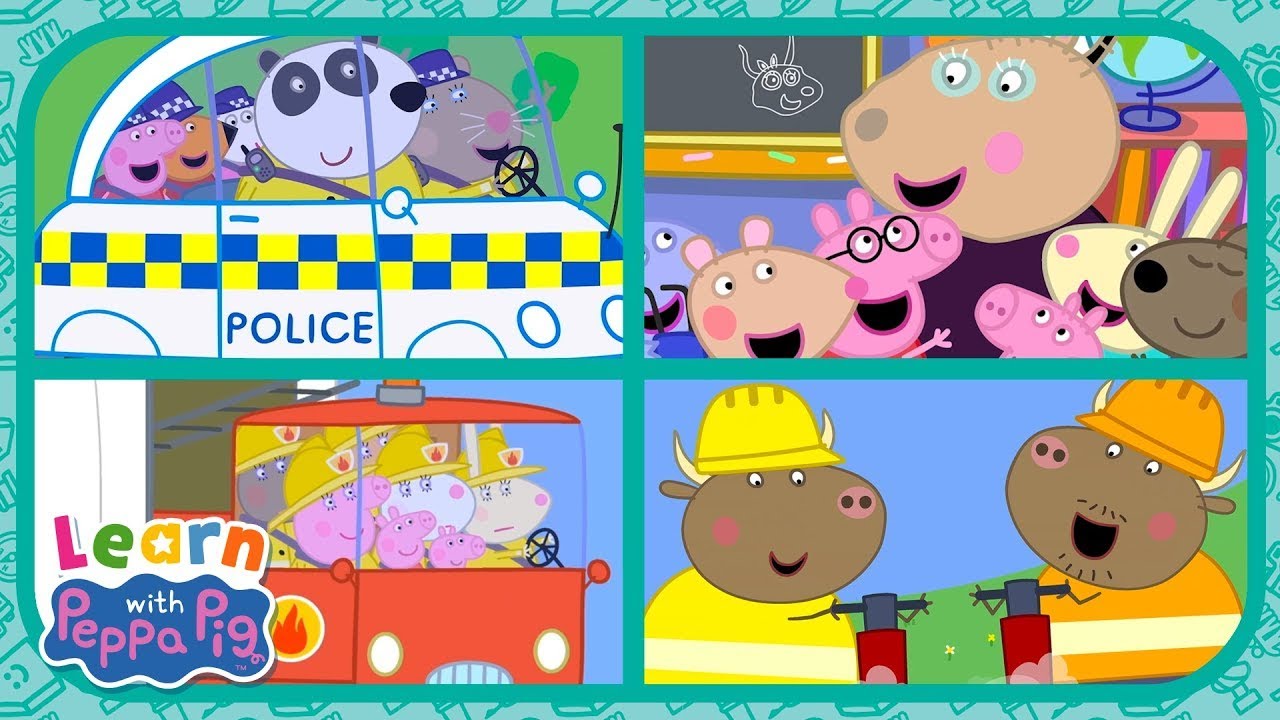 Community Helpers and Volunteers 🚒 Educational Videos for Kids 📚 Learn ...
