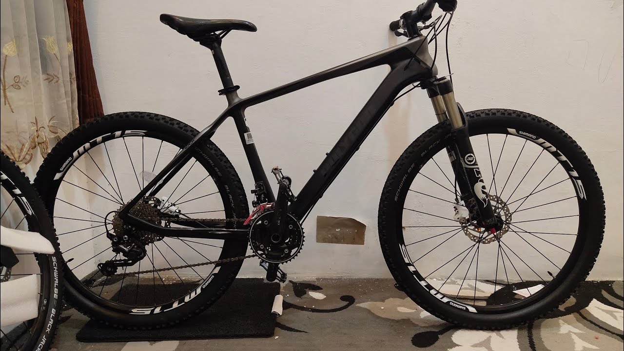 Review Polygon cozmic RX 3.0 carbon size L kondisi second mantap - YouTube