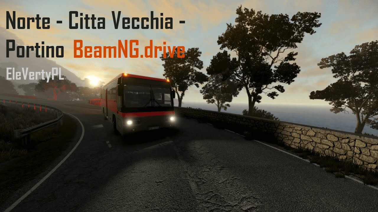 Bus Route | Italy | Norte-Citta Vecchia-Portino | Daewon LN120 (SOR C12 ...
