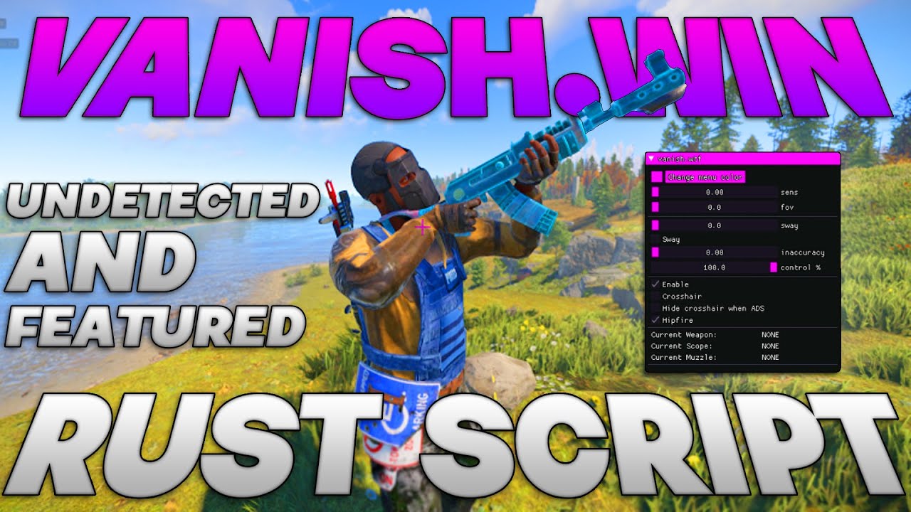 VANISH.WIN RUST SCRIPT 2022 - YouTube