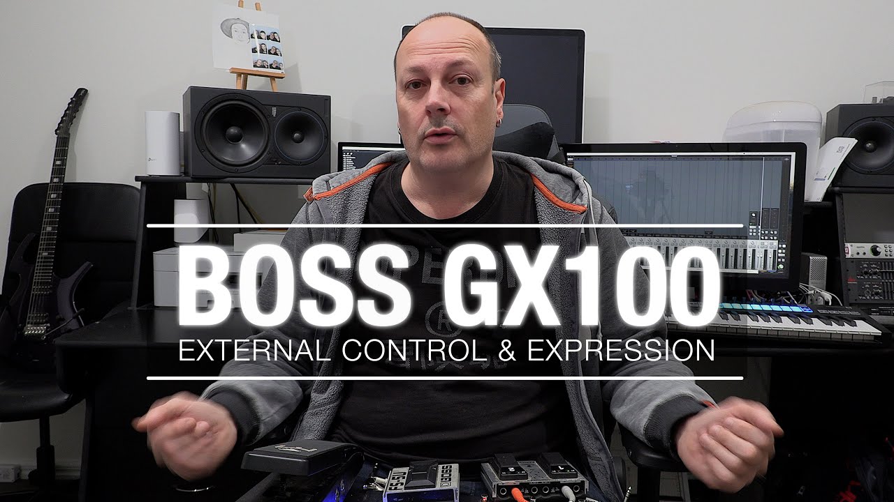 Boss GX100 - External Control & Expression - YouTube