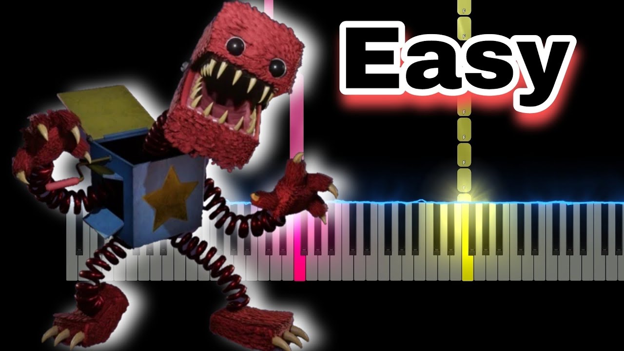 Project Playtime - Boxy Boo Music Box (Easy Piano Tutorial) - YouTube