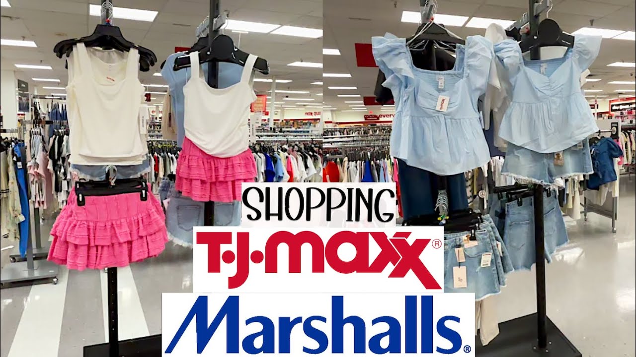 TJ MAXX & MARSHALLS #tjmaxx #marshalls #shopping #clothing - YouTube